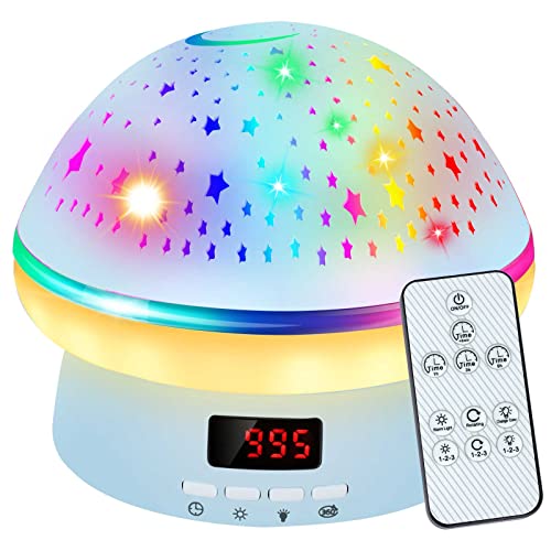 Star Projector Night Light for Kids Room with Remote Control, Toys for 3-8 Year Old Boys Girls Kids, Ideal Christmas Birthday Gifts for 3-10 Year Old Girls Boys Toddler Kids, Girls Boys Room Decor