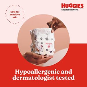 Huggies Special Delivery Hypoallergenic Baby Diapers Size 1 (up to 14 lbs), 72 Ct, Fragrance Free, Safe for Sensitive Skin