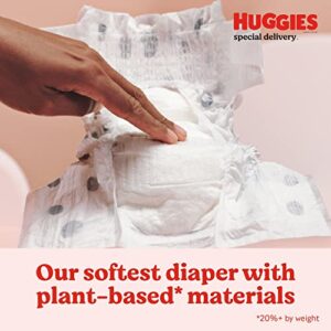 Huggies Special Delivery Hypoallergenic Baby Diapers Size 1 (up to 14 lbs), 72 Ct, Fragrance Free, Safe for Sensitive Skin