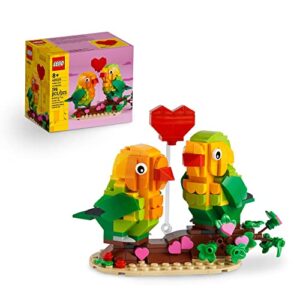 lego valentine lovebirds 40522 building toy set; for kids, boys and girls ages 8+ (298 pieces)