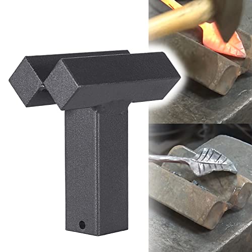 1 Inch Blacksmith Hardy Forming Stake Fuller Blacksmithing Metal forge tool Forging Knife, Leaf and Armor