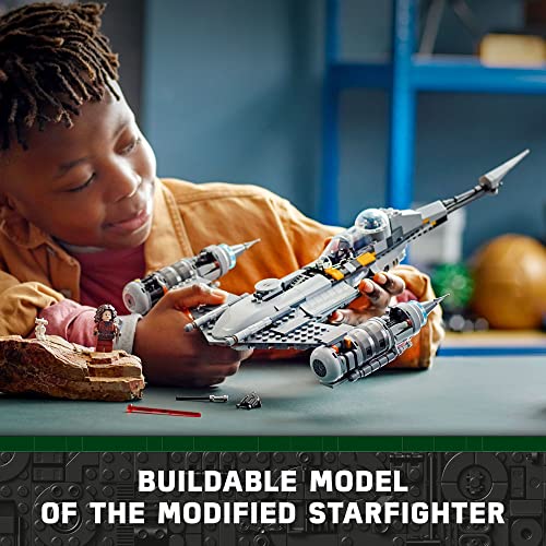 LEGO Star Wars The Mandalorian's N-1 Starfighter 75325 Building Set - The Book of Boba Fett, Featuring Baby Yoda Grogu and Droid Toy Figures, Birthday Gift idea for Kids, Boys & Girls Ages 9+