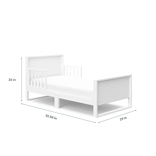 Stork Craft STORKCRAFT Slumber Toddler Bed, White