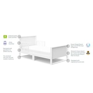 Stork Craft STORKCRAFT Slumber Toddler Bed, White