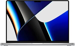 2021 apple macbook pro with apple m1 max chip (16-inch, 32gb ram, 1tb ssd storage) (qwerty english) silver (renewed)