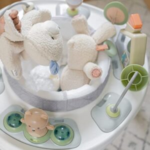 Ingenuity Spring & Sprout 2-in-1 Baby Activity Center Jumper and Table with Infant Toys - Ages 6 Months +, First Forest