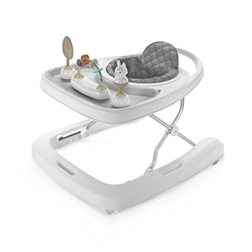 Ingenuity Step & Sprout 3-in-1 Foldable Baby Activity Walker with Removable Toys Ages 6 Months +, First Forest