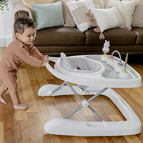 Ingenuity Step & Sprout 3-in-1 Foldable Baby Activity Walker with Removable Toys Ages 6 Months +, First Forest