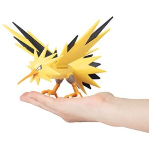 Pokémon 6" Zapdos Articulated Battle Figure Toy with Display Stand - Officially Licensed - Collectible Pokemon Gift for Kids and Adults - Ages 8+