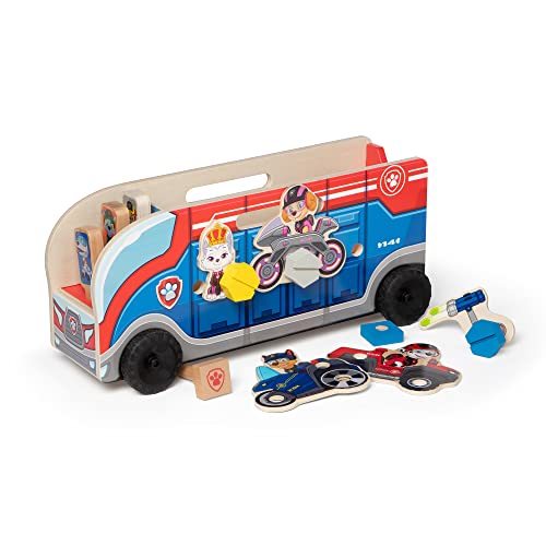 Melissa & Doug PAW Patrol Match & Build Mission Cruiser - FSC-Certified Materials