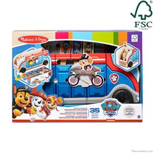 Melissa & Doug PAW Patrol Match & Build Mission Cruiser - FSC-Certified Materials