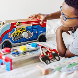 Melissa & Doug PAW Patrol Match & Build Mission Cruiser - FSC-Certified Materials