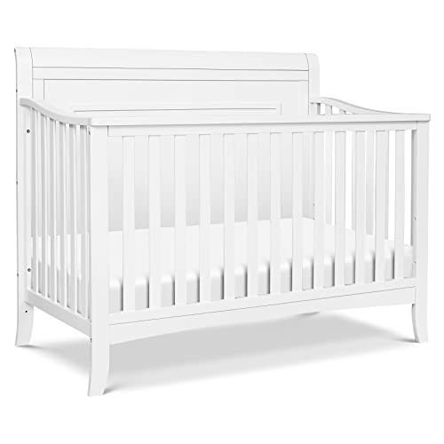 DaVinci Anders 4-in-1 Convertible Crib in White, Greenguard Gold Certified