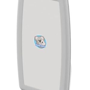 KoalaKare White Granite Vertical Surface-Mounted Baby Changing Station -Table