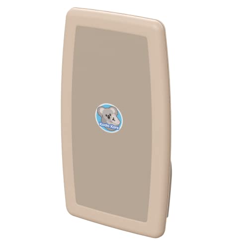 Koala Kare Beige Vertical Surface-Mounted Baby Changing Station-Table