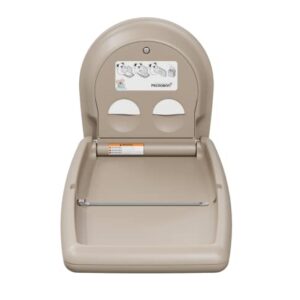 Koala Kare Beige Vertical Surface-Mounted Baby Changing Station-Table