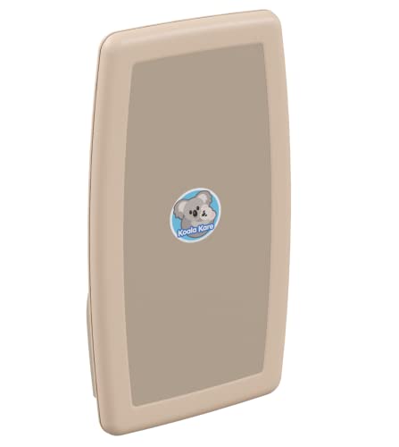 Koala Kare Beige Vertical Surface-Mounted Baby Changing Station-Table