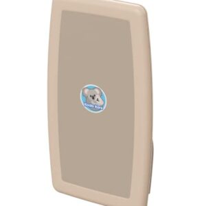 Koala Kare Beige Vertical Surface-Mounted Baby Changing Station-Table