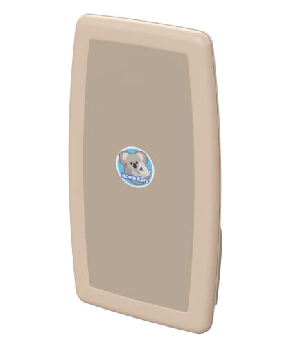 Koala Kare Beige Vertical Surface-Mounted Baby Changing Station-Table