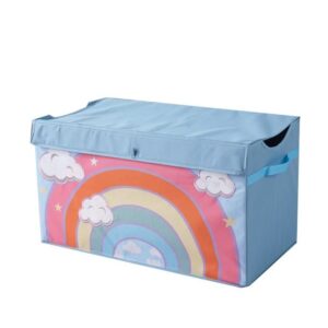 heritage kids rainbow storage trunk