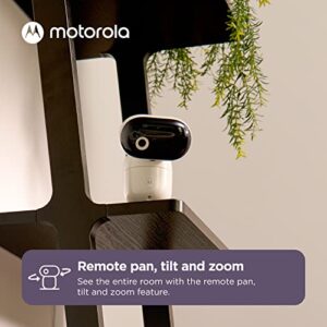 Motorola Baby Monitor Camera PIP1010 - WiFi Motorized Video Camera with HD 1080p - Connects to Smart Phone App - Remote Pan, Tilt, Zoom - Two-Way Audio, Room Temp Sensor, Lullabies, Night Vision