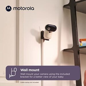 Motorola Baby Monitor Camera PIP1010 - WiFi Motorized Video Camera with HD 1080p - Connects to Smart Phone App - Remote Pan, Tilt, Zoom - Two-Way Audio, Room Temp Sensor, Lullabies, Night Vision