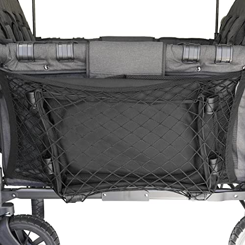 WONDERFOLD Heavy Duty Stroller Wagon Cargo Net for Extra Storage Space Featuring Super Stretchable Netting and Large Storage Capacity Pocket (Compatible with All W-Series Models) for Truck