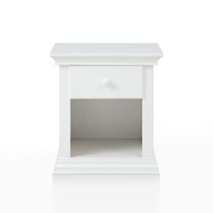 baby cache haven hill universal nightstand in white