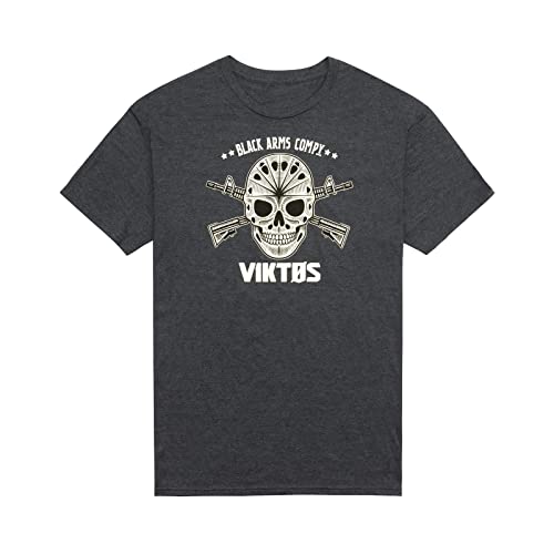 VIKTOS Men's Waingro Tee T-Shirt, Charcoal Heather, Size: Large