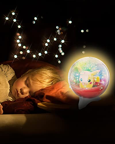 Make Your Own Night Light Kit for Kids - Light-Up Easter Egg Terrarium Craft Kit for Pokemon - Arts & Crafts Activities Kit - Bedroom Decoration Easter Gifts for 4 5 6 7 8-12 Year Old Kids- Yellow