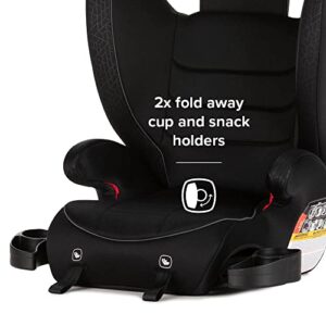 Diono Monterey 2XT Latch 2 in 1 High Back Booster Car Seat with Expandable Height & Width, Side Impact Protection, 8 Years 1 Booster, Black