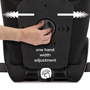 Diono Monterey 2XT Latch 2 in 1 High Back Booster Car Seat with Expandable Height & Width, Side Impact Protection, 8 Years 1 Booster, Black