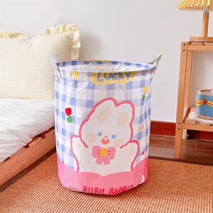 tuelaly kawaiis laundry basket cute cartoon bunny bear storage basket kawaiis stuffs kawaiis accessories purple