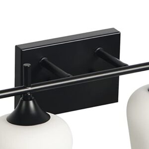 Tribesigns 2-Light Black Modern/Contemporary Vanity Light