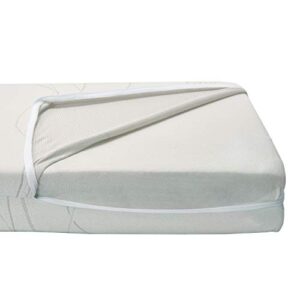 Wonder Dream Mini Crib Mattress, Organic Cotton, 100% Breathable, Non Toxic, No VOC's, Hypoallergenic