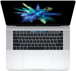 mid 2017 apple macbook pro with 2.9ghz intel core i7 quad core (15.4 inch, 16gb ram, 1tb ssd) silver (renewed)