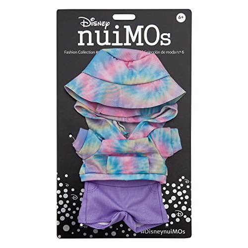 Disney nuiMOs Outfit – Tie-Dye Hoodie, Purple Shorts and Bucket Hat