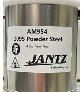 Jantz USA 1095 Powder Steel - Very Fine, 325 Mesh, 4 Lb. Container, Used For Making Canister Damascus