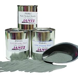 Jantz USA 1095 Powder Steel - Very Fine, 325 Mesh, 4 Lb. Container, Used For Making Canister Damascus