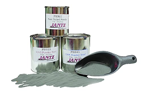 Jantz USA 1095 Powder Steel - Very Fine, 325 Mesh, 4 Lb. Container, Used For Making Canister Damascus