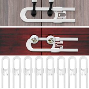 bates- cabinet locks for babies, 8pcs, adjustable, u-shaped child locks for cabinets, child proof cabinet latches, baby proofing cabinets, baby proof cabinet locks, child safety cabinet locks