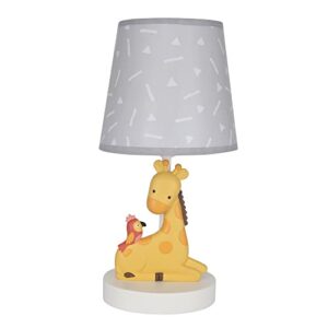 bedtime originals mighty jungle lamp with shade & bulb