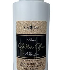 CrystaLac Glitter Glue Adhesive (12oz)