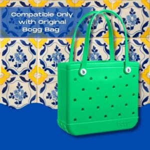 FRESHe BOGLETS - Decorative Bogg Bag Alphabet Lettering - Personalize your Bag with 3D Printed Alphabet letters (M, Small)