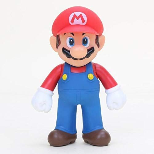 Super Mario Toys – Bros Action Figures Toy Set of 3 Pcs 5'' Mario Luigi,Yoshi,Garage Kit Character Model