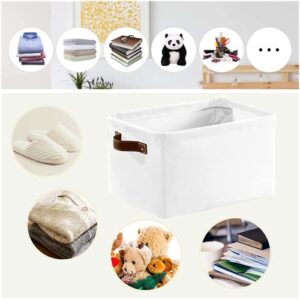 Cute Animals Bear Fox Personalized Custom Name Waterproof Storage Boxs Baskets Clothes Towel Book for Bathroom Office 1 Pack