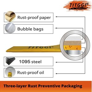 5 Pack 12"x1.5"x0.12" 1095 Steel Flat Stock with Strict Quality Standards, The Perfect Knife Making Steel for Professional & Hobbyist Use, Annealed High Carbon Steel for DIY Knife Making - by TITGGI……