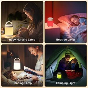 One Fire Baby Night Light Kids Night Light,10 Colors Dimmable Night Light for Kids Lamp,Rechargeable Portable Night Light Lamp,Remote+Timer Nursery Lamp,Small Touch Lamp,Kids Night Lights for Bedroom