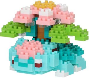 nanoblock - pokémon - mega venusaur, pokémon series building kit