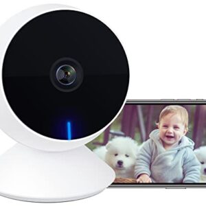 LAXIHUB 5GHz WiFi Camera, 2K Pet Cam Indoor Security Camera Baby/Elder/Dog/Pet Monitor with Phone App, Motion Detection, 2-Way Audio, Night Vision, Compatible with Alexa/Google Assistant